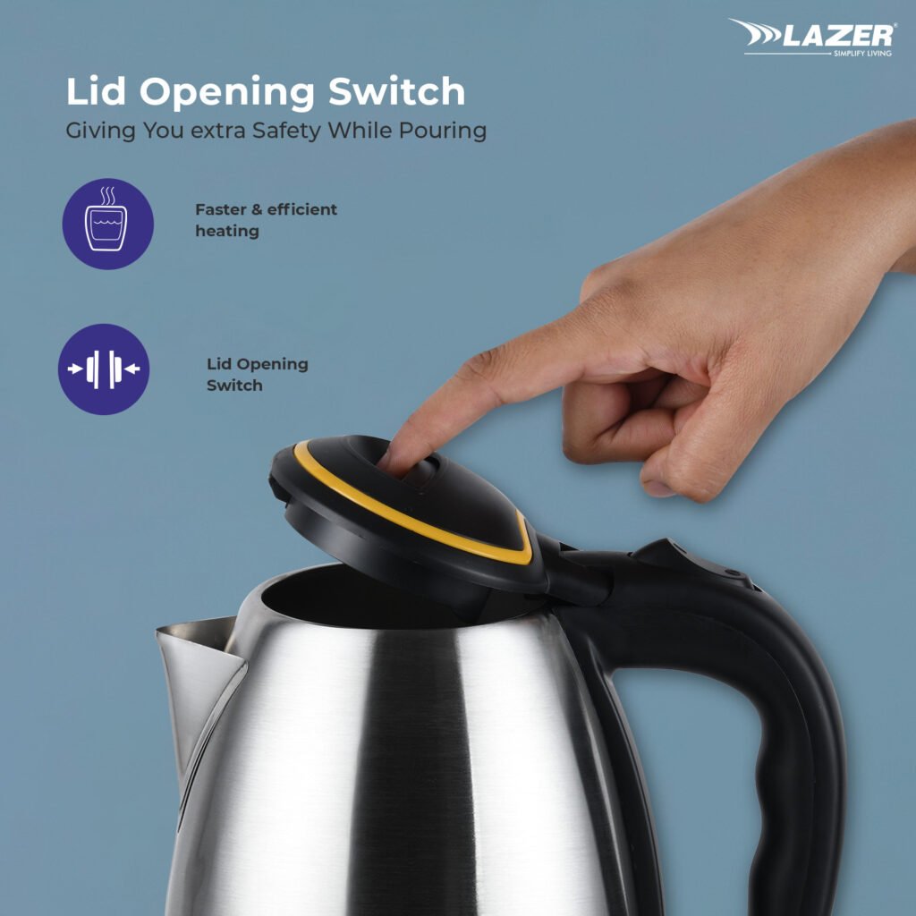 Stew Electric Kettle, Large Size Stainless Steel Kettle, Water Boiler ...