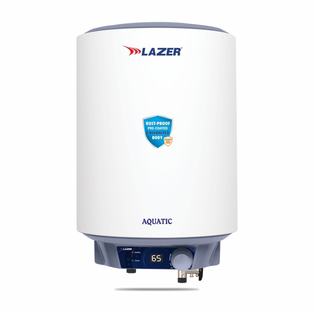 Lazer AQUATIC Digital Storage Water Geyser Vertical Glassline 5 Star ...